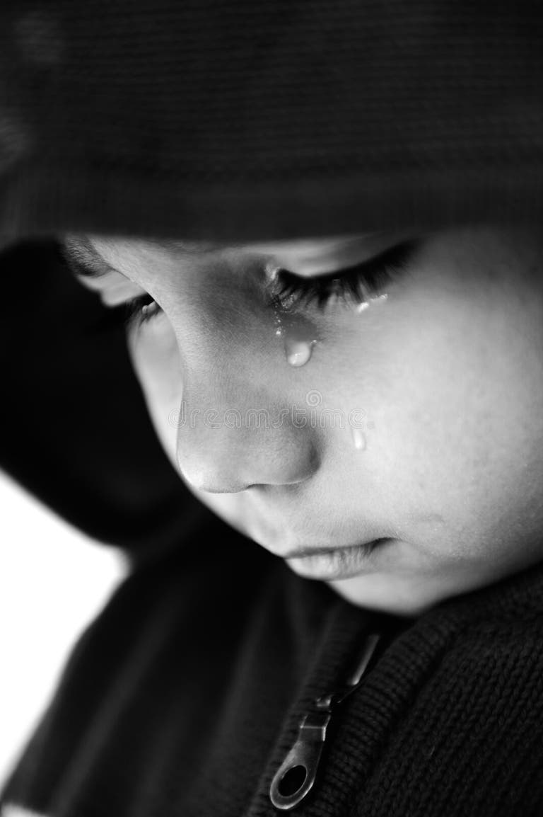 Kid Crying Focus His Tear Stock Photos - Free & Royalty-Free Stock ...