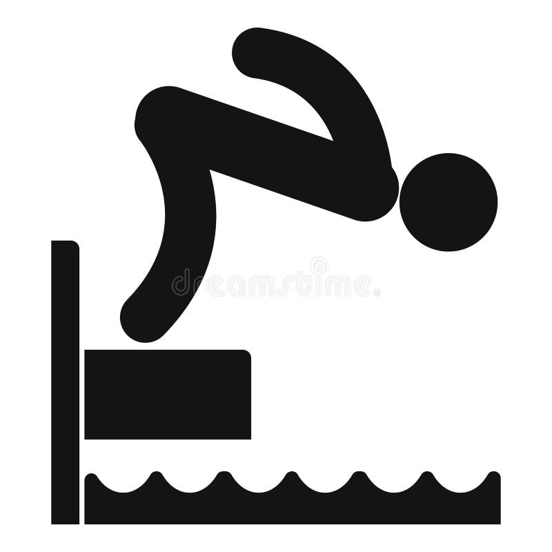 Diver Man Diving Board Stock Illustrations – 416 Diver Man Diving Board ...