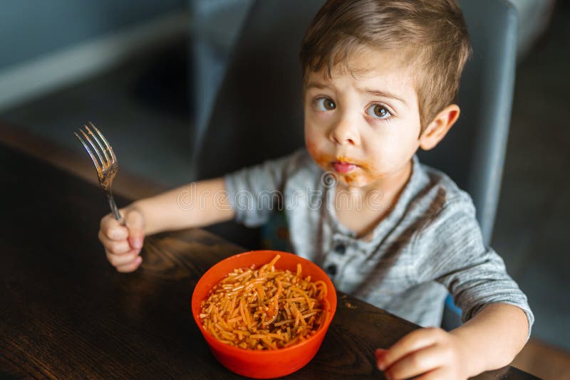 Happy Family Mother and Father Having Fun with Child Son at Home Stock ...