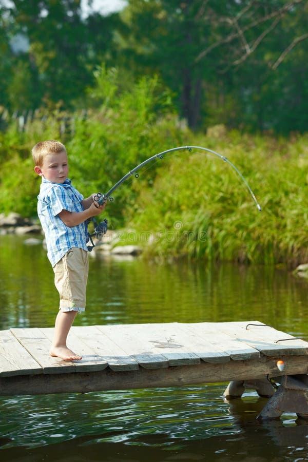 Kid fishing stock photo. Image of fishing, bait, angling - 21170686