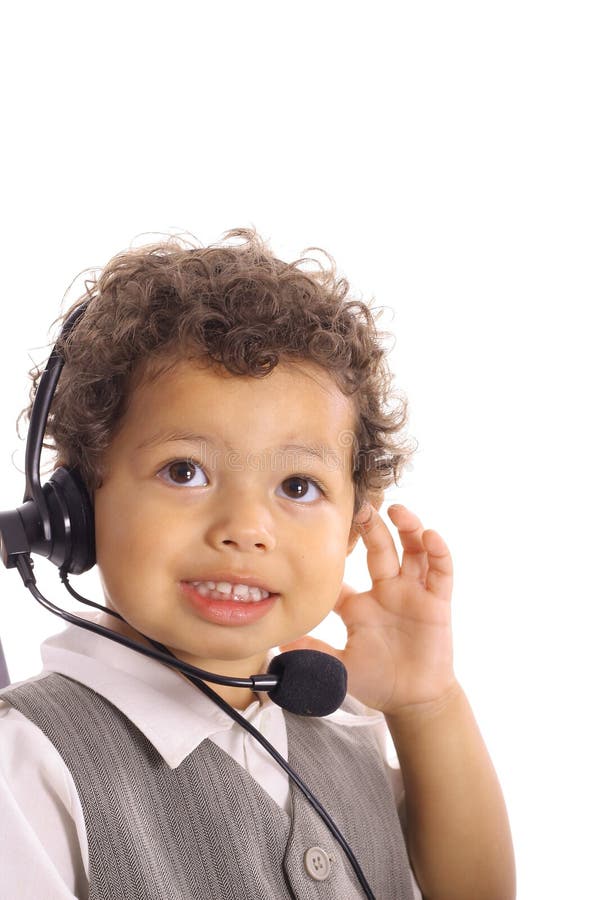Cute customer service stock photo. Image of look, headset - 14705748