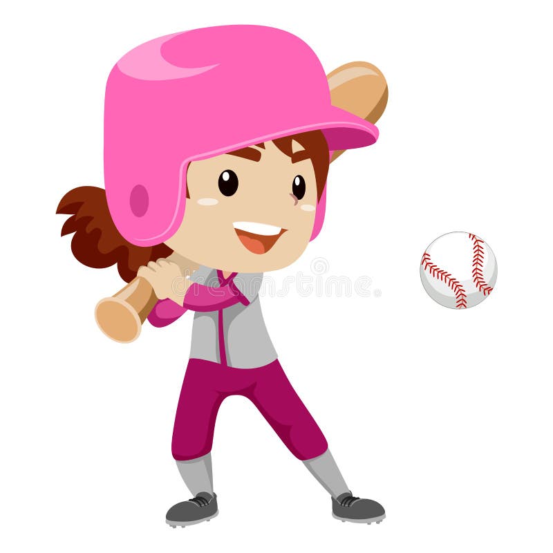 Animated Softball Player
