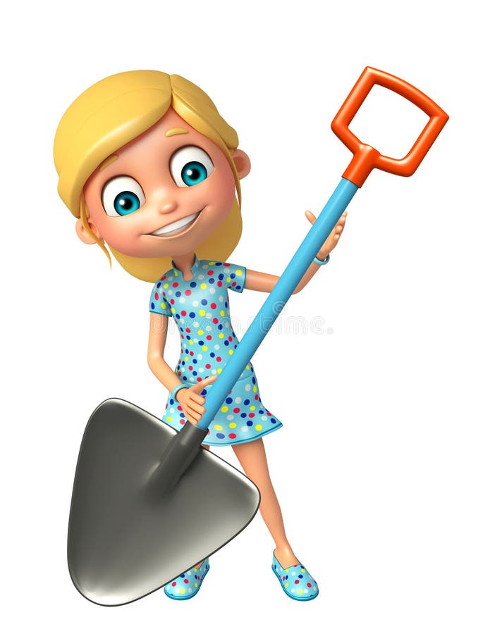 Girl Digging Stock Illustrations – 348 Girl Digging Stock Illustrations ...