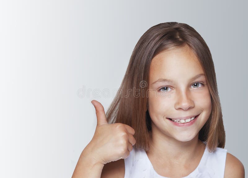 Kid girl stock image. Image of childhood, caucasian, beautiful - 41676167