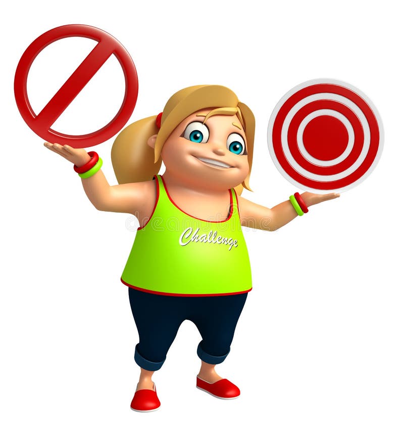 Kid Girl Target Sign Stock Illustrations – 58 Kid Girl Target Sign ...