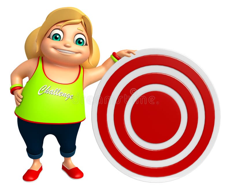 Kid Girl Target Sign Stock Illustrations – 58 Kid Girl Target Sign ...