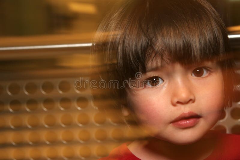 Kid Growing Up in Modern World Stock Image - Image of adult, face: 3021603