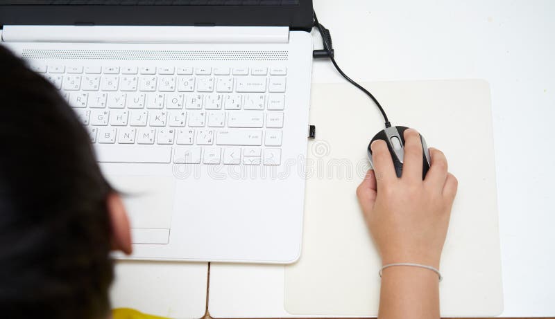 321 Kid Using Computer Mouse Stock Photos - Free & Royalty-Free Stock ...