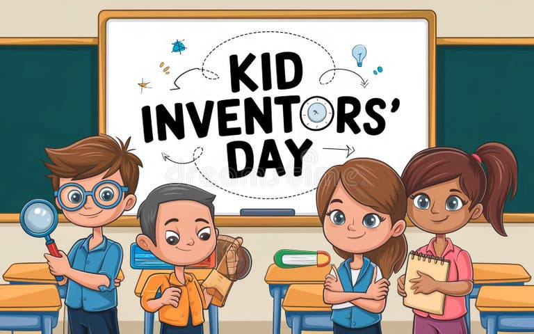 Kid Inventors Stock Illustrations – 77 Kid Inventors Stock ...