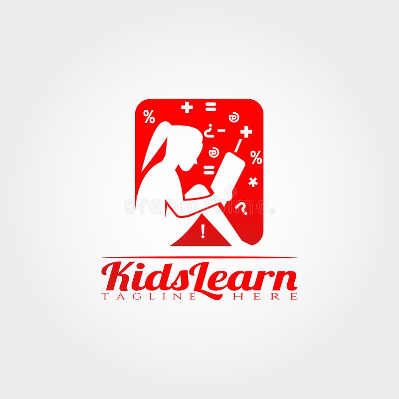 Kid Mind Learning Logo Stock Illustrations – 213 Kid Mind Learning Logo ...
