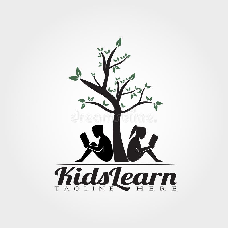 Kid Learning Logo Template,Children Learning Icon Design Stock ...