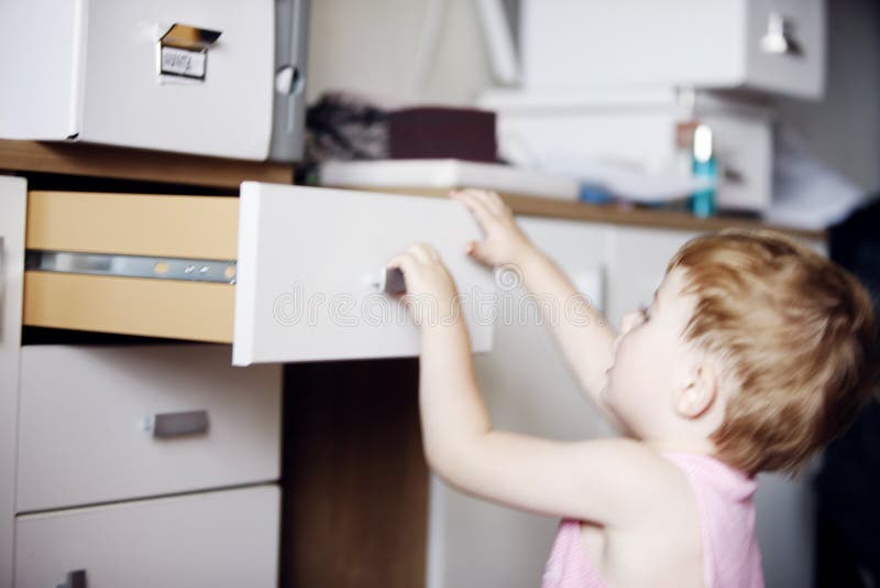 Kid looking for trouble stock image. Image of little, looking - 6088351