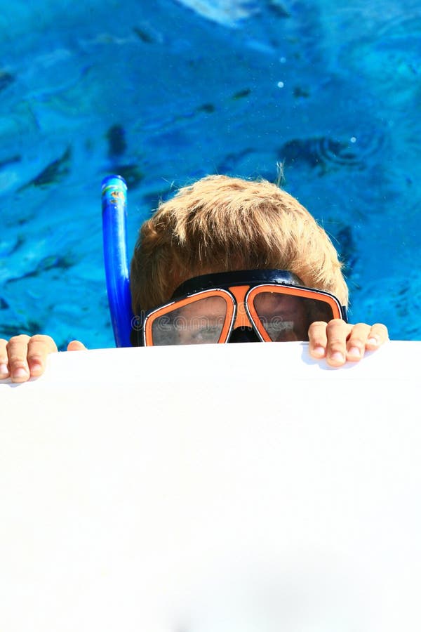 Kid with mask stock photo. Image of summer, mask, teenager - 10697922