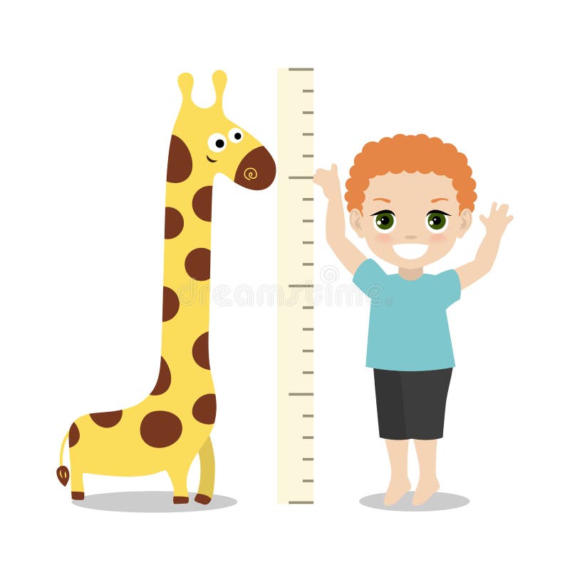 Little Boy Measuring Ruler Stock Illustrations – 153 Little Boy ...