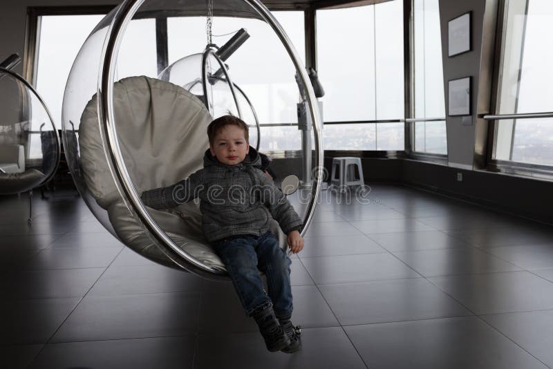 Kid in observatory stock image. Image of location, dusk - 40810915