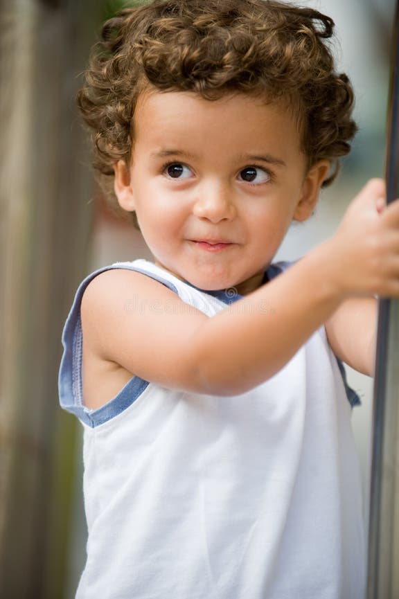 Kid Outside stock image. Image of frame, infant, sunshine - 5010189
