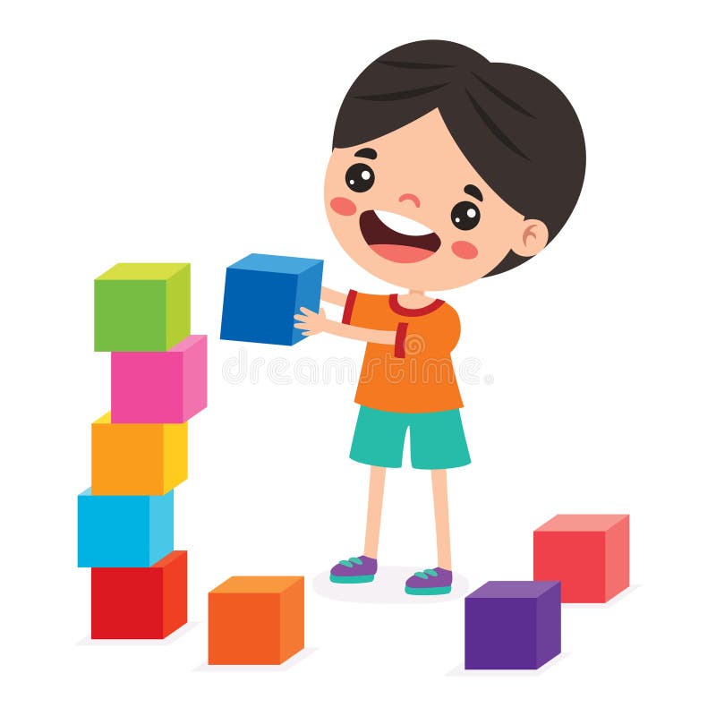 Block Tower Clip Art