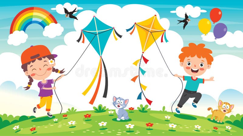 Breezy Weather Clipart For Kids