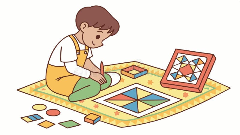Kid Playing with Puzzle, Classroom Learn, Cognitive Skill, Educational ...
