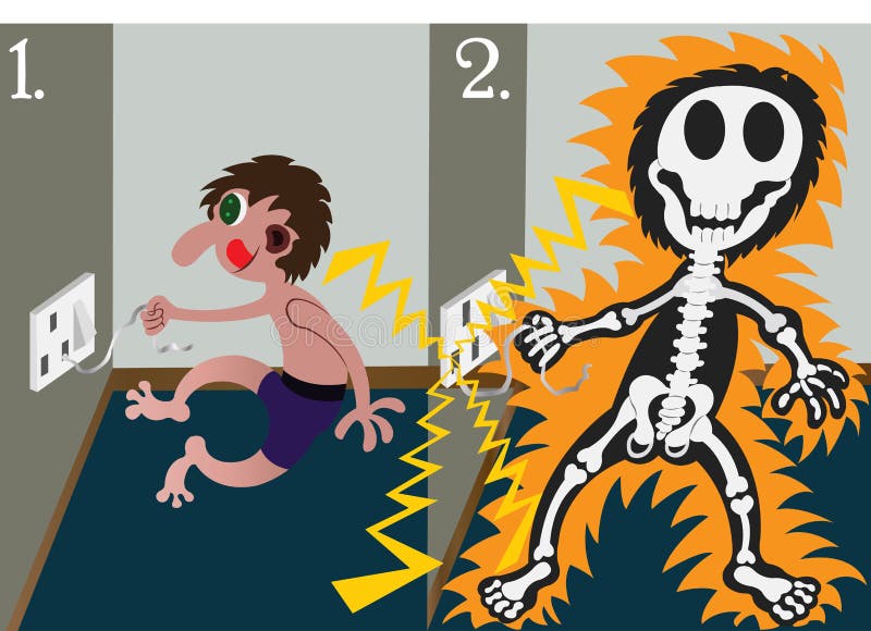 Electrocuted Stock Illustrations – 224 Electrocuted Stock Illustrations ...