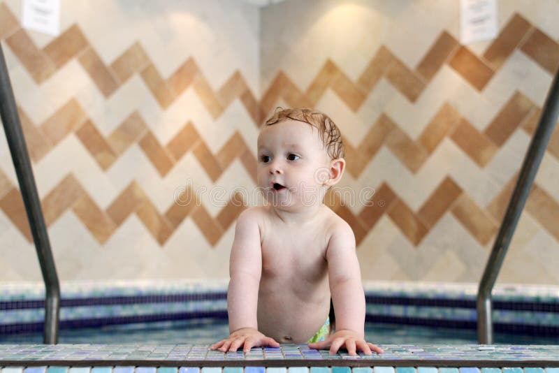 Kid in pool stock image. Image of bathing, child, jacuzzi - 31733889