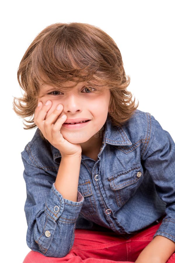 Kid posing for camera stock image. Image of happy, posing - 43812031