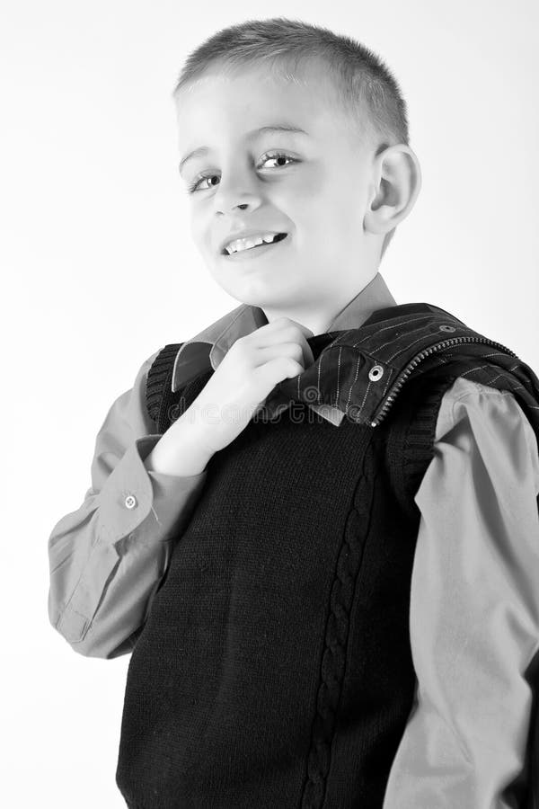 Kid posing and smiling stock photo. Image of face, attitude - 17986078