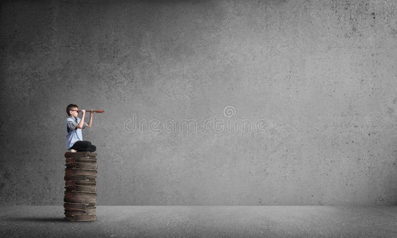 Reading for Getting Knowledge Stock Image - Image of future, mind ...