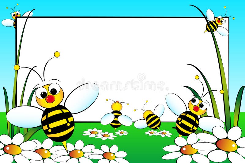 Kid Scrapbook with Blank Frame Message Stock Vector - Illustration of ...