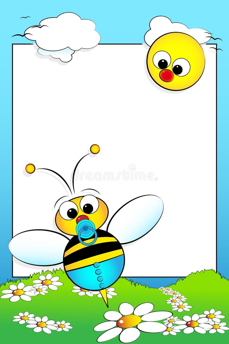 Kid Scrapbook Blank Frame Message Stock Illustrations – 380 Kid ...