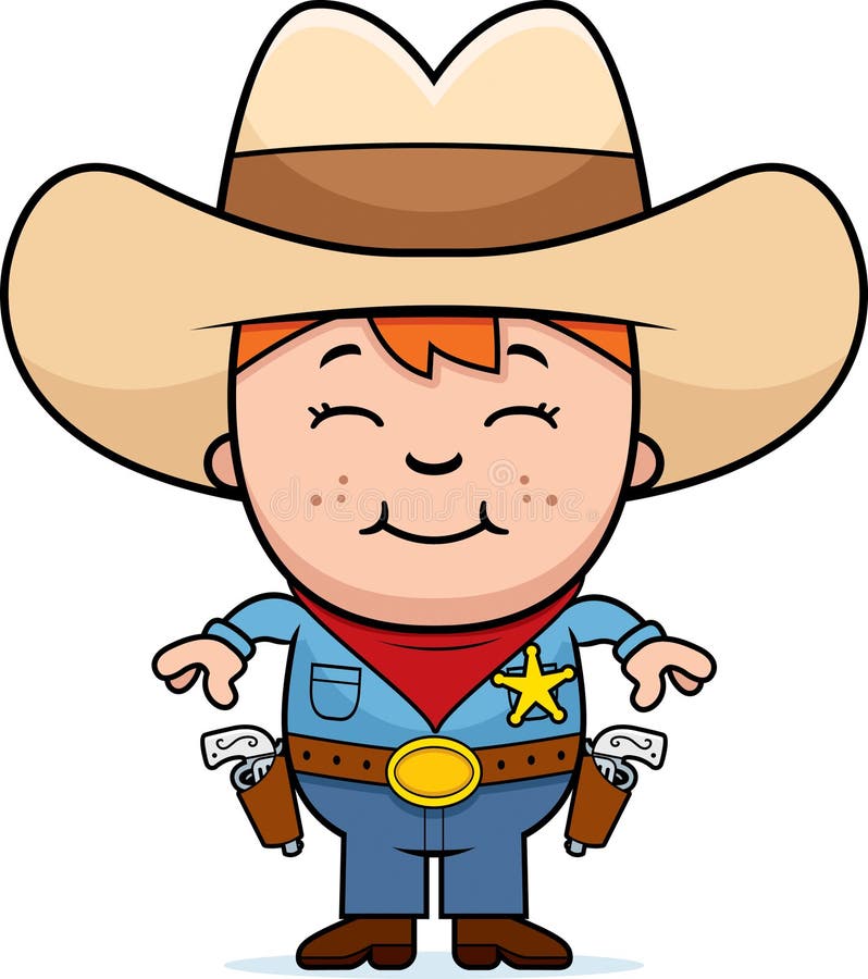 Sheriff Guns stock vector. Illustration of sheriff, gunfight - 12473822