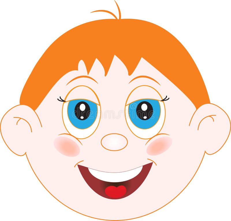 Kid. Smiley. stock illustration. Illustration of smileys - 26348780