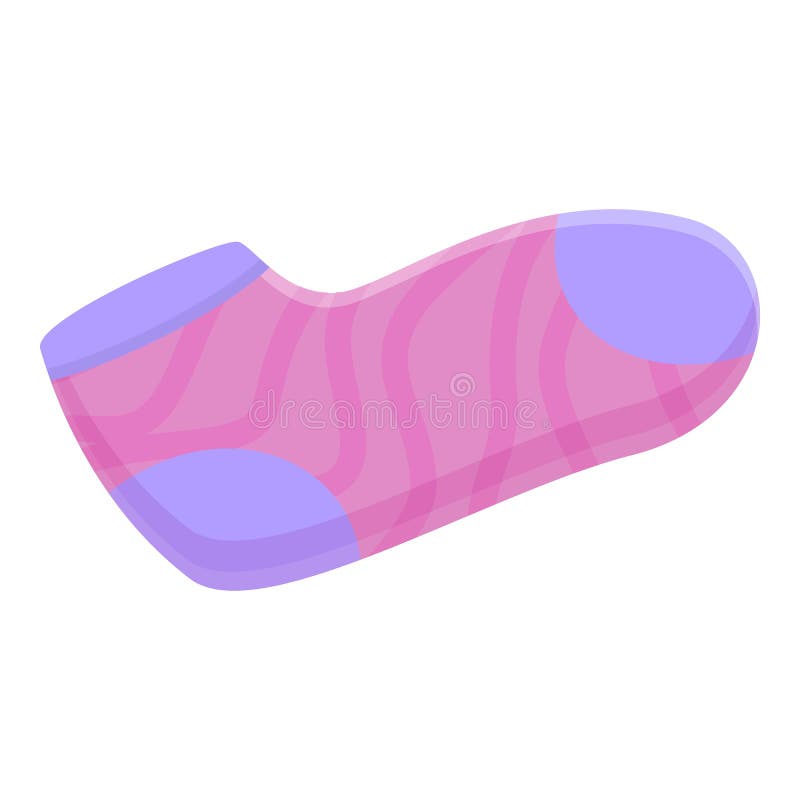 Kid Sock Icon, Cartoon Style Stock Vector - Illustration of christmas ...