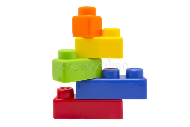 Kid Toy Bricks stock image. Image of build, kindergarten - 27168735