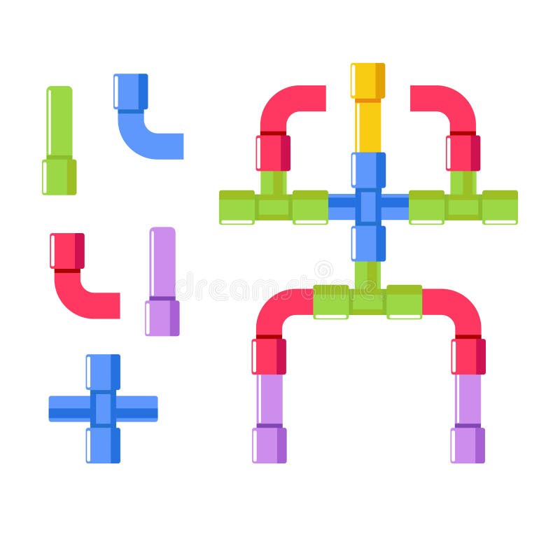 Kid Toy Robot Constructor Vector Cartoon Icon Stock Vector ...