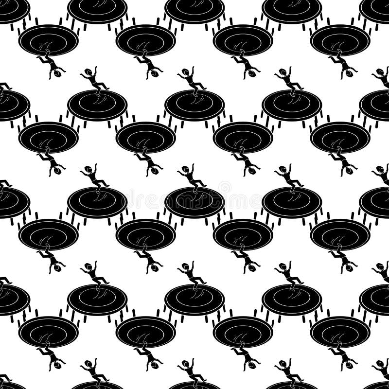 Trampoline Pattern Stock Illustrations – 220 Trampoline Pattern Stock ...