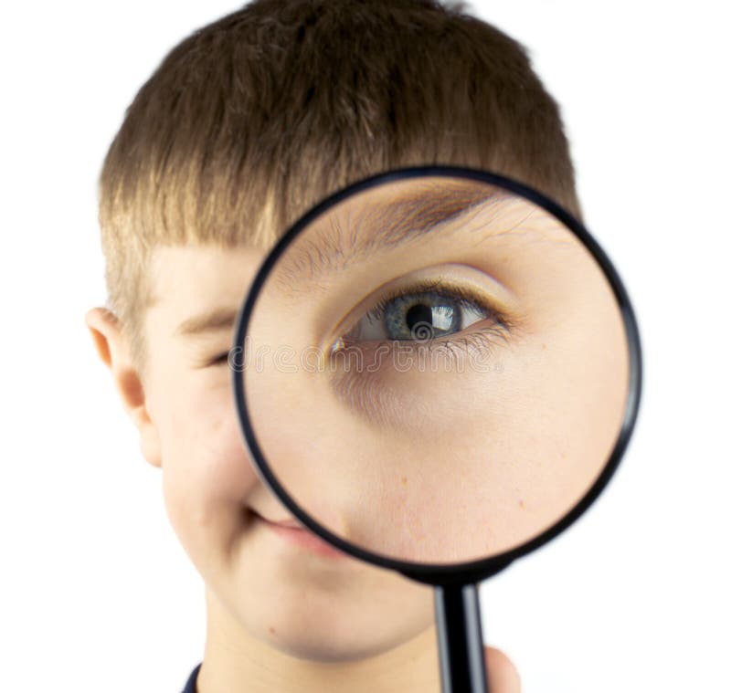 Kid using magnifying glass stock photo. Image of discover - 10277954 Kid using magnifying glass stock photo. Image of discover - 10277954