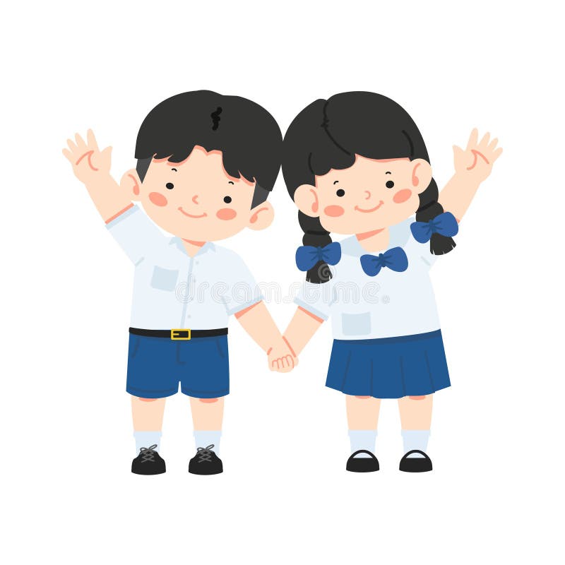Kid Waving Stock Illustrations – 10,250 Kid Waving Stock Illustrations ...