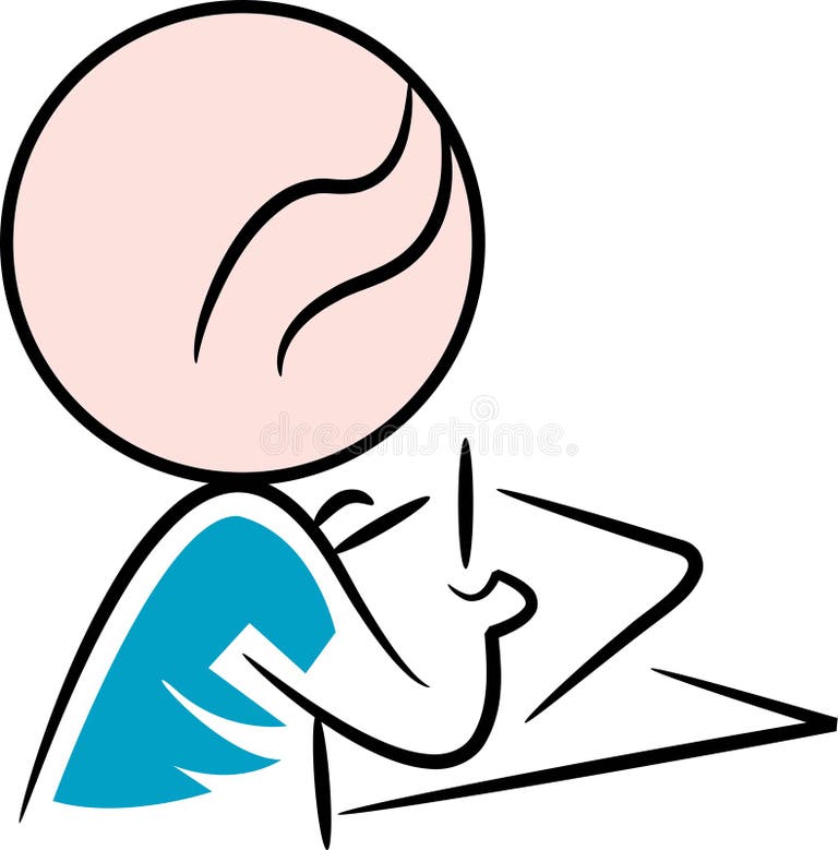 Writing Line Kid Stock Illustrations – 8,924 Writing Line Kid Stock ...