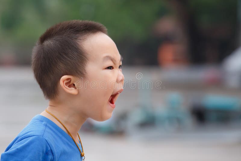 Kid yelling stock photo. Image of season, single, little - 63507016