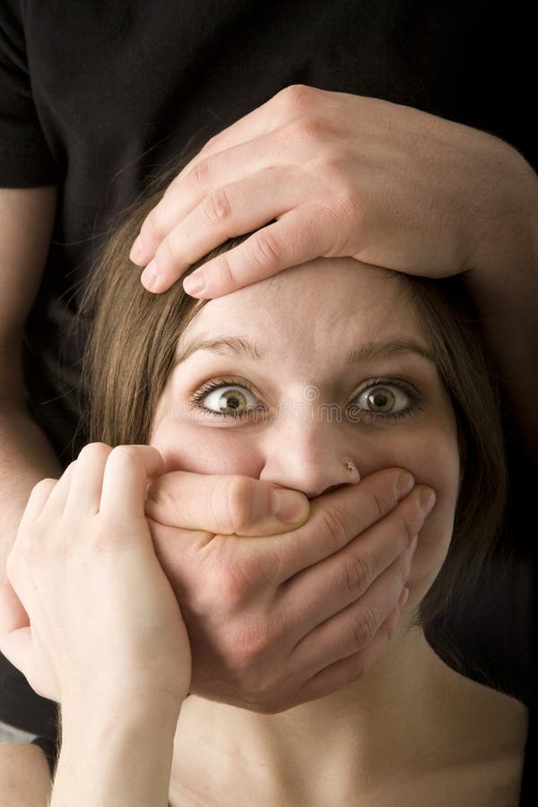 KIdnapping Young Woman Stock Photography - Image: 19705972