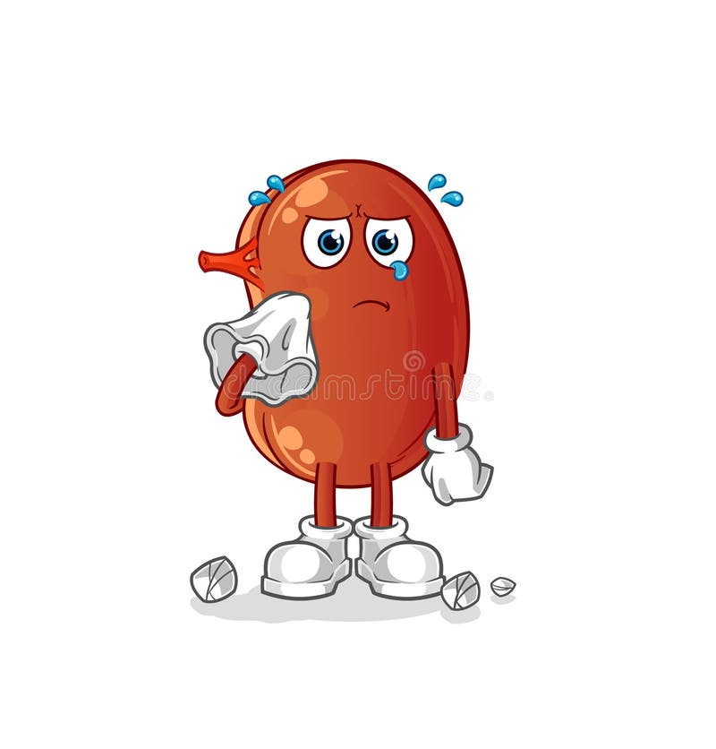 Sick Kidney Clipart