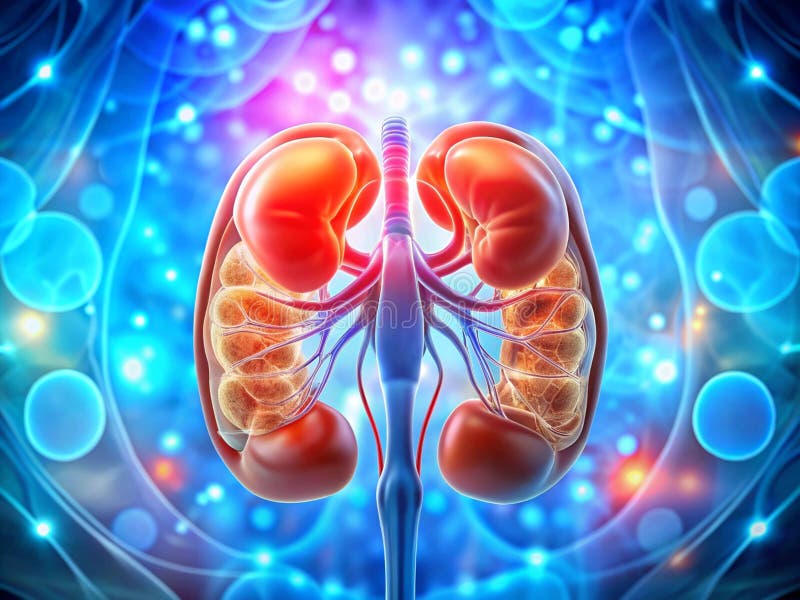 Kidney Organ Disease World Kidney Day Generative Ai Stock Illustration ...