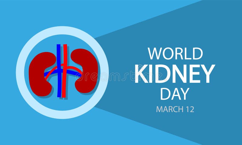 Kidney world day logo stock vector. Illustration of healthy - 361991601