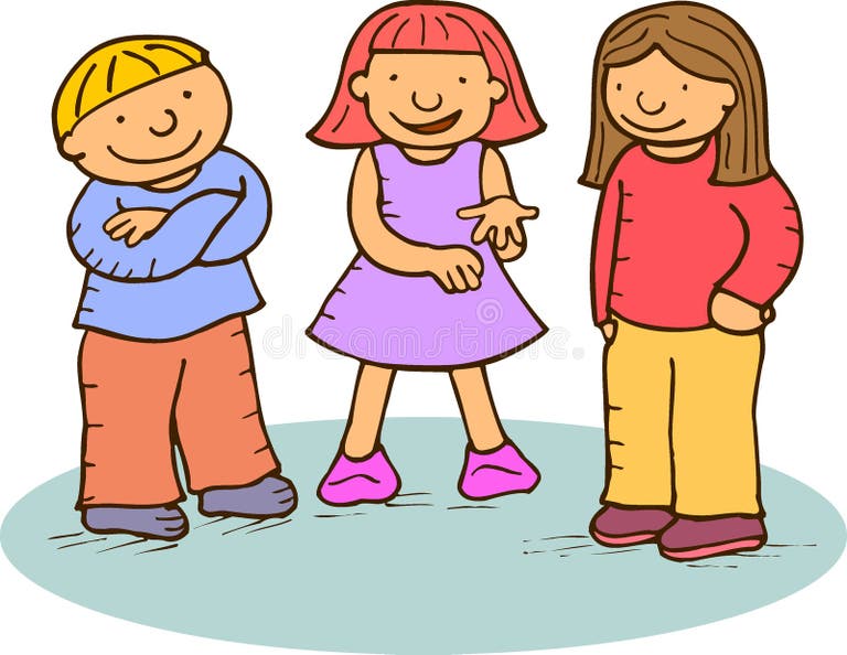 Two Kids Meeting Stock Illustrations – 166 Two Kids Meeting Stock ...