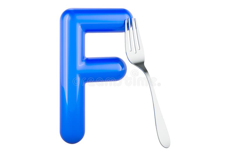 Fork Letter F Stock Illustrations – 106 Fork Letter F Stock ...