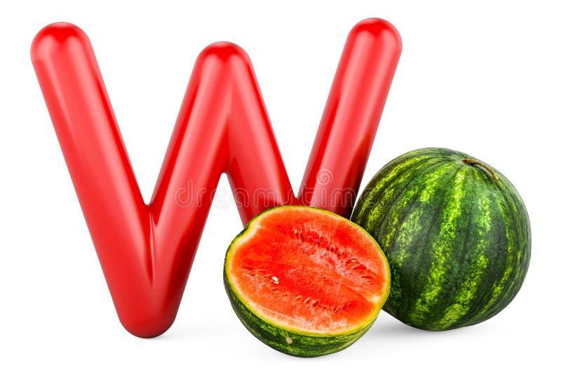 W Is For Watermelon
