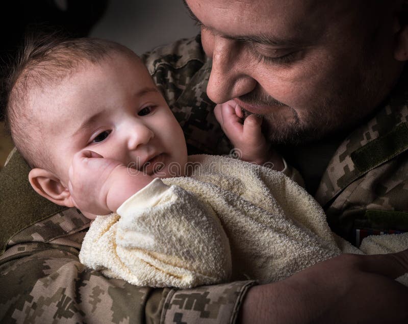 Kids Against War. stock photo. Image of soldier, outdoors - 72236734