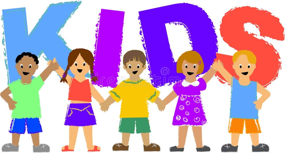Kids Holding Abc Letters Stock Illustrations – 185 Kids Holding Abc ...