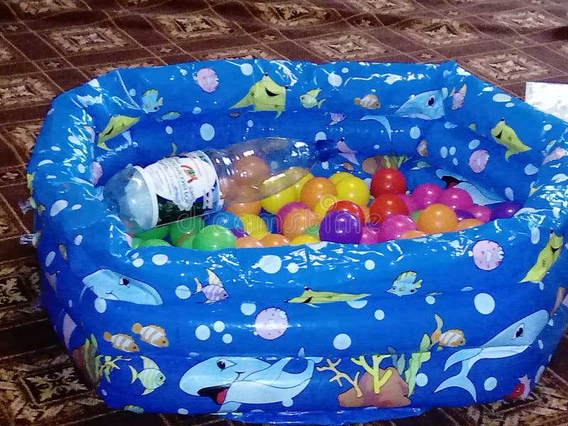 Kids ball editorial image. Image of kids, balls, pool - 131826495